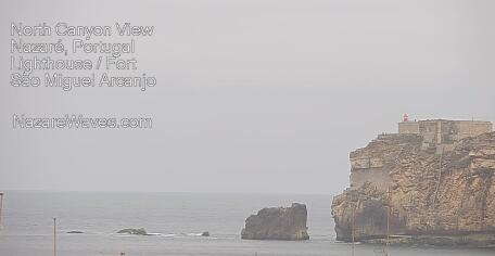 Nazaré - Praia do Norte, Canhão, Portugal - Webcams