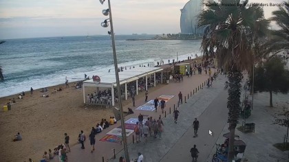 Barcelona - Barceloneta Beach, Spain - Webcams