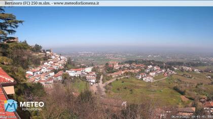 Bertinoro - Panoramic view, Italy - Webcams