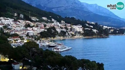 Brela - Panorama, Chorwacja - kamery internetowe, webcams
