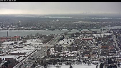 Buffalo - Peace Bridge, Lake Erie, New York (USA) - Webcams