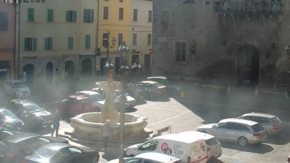 Cagli - Piazza, Italy - Webcams