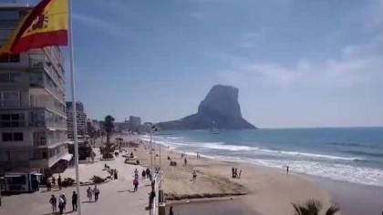 Calp - Arenal Beach, Peñón de Ifach, Spain - Webcams