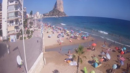 Calp - Arenal Beach, Peñón de Ifach, Spain - Webcams