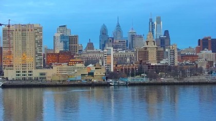 Camden - Philadelphia Skyline, New Jersey (USA) - Webcams