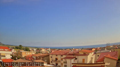 Campora San Giovanni - Panoramic view, Italy - Webcams