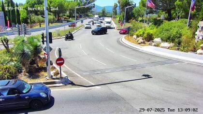 Cannes - Grasse - Highway RD 6185, France - Webcams
