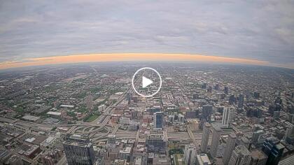 Chicago - Willis Tower - Skydeck - West view, Illinois (USA) - Webcams