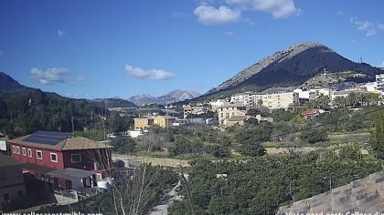 Callosa d'En Sarrià - Panoramic view, Spain - Webcams