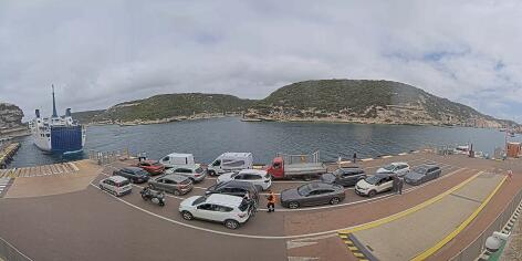 Corsica - Bonifacio - Port, France - Webcams
