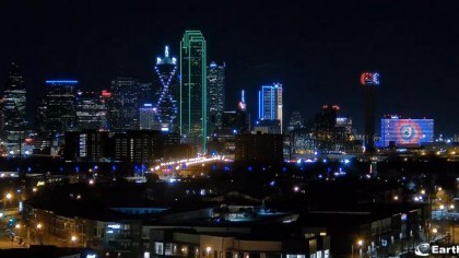 Dallas - Panorama miasta, Teksas (USA) - kamery internetowe, webcams