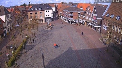 Dülmen - Marktplatz, Niemcy - kamery internetowe, webcams