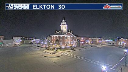 Elkton - The Todd County courthouse, Kentucky (USA) - Webcams