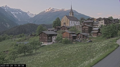 Ernen - Panoramic view, Switzerland - Webcams