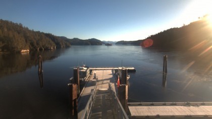 Calvert Island - Field Station Dock, West Beach, Mount Buxton, Canada ...