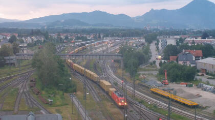 Freilassing - Train station, storks, Germany - Webcams