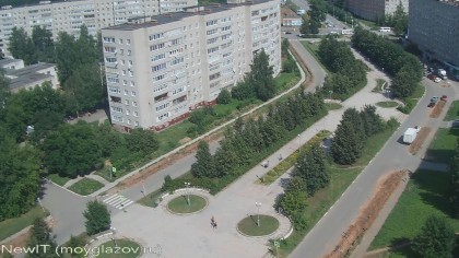 Glazov - Panoramic view, Russia - Webcams