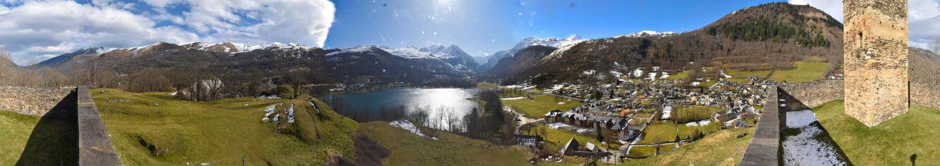 Génos - Vue panoramique, France - Webcams
