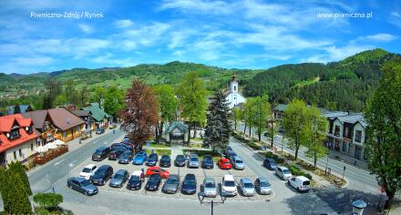 Market Square, Piwniczna-Zdrój - Webcams