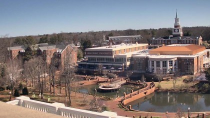 High Point University, North Carolina (USA) - Webcams