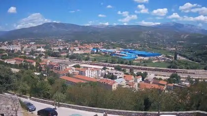 Knin - Restoran Tvrđava Knin - Vista panorámica, Croacia - Cámaras web ...