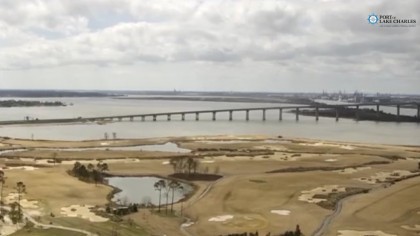 Lake Charles - The Calcasieu Ship Channel, Louisiana (USA) - Webcams