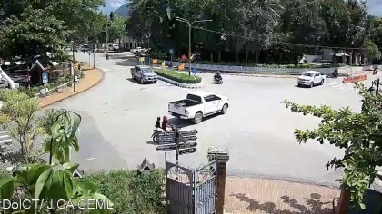 Luang Prabang - Main Intersection, Laos - Webcams