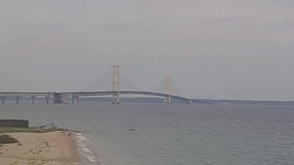 Mackinaw City - Mackinac Bridge, Michigan (USA) - Webcams