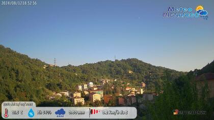 Mignanego - Panoramic view, Italy - Webcams