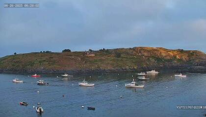 Monhegan - Harbor, Maine (USA) - Webcams