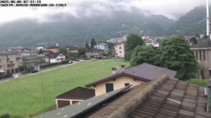 Morbegno - Panoramic view, Italy - Webcams