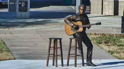 Muskogee - Merle Haggard Statue, Oklahoma (USA) - Webcams