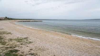 Pag - Novalja - ﻿ Gajac Beach, Croatia - Webcams