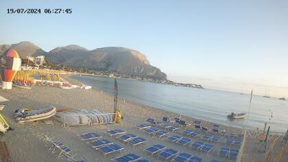 Palermo - Mondello Beach, Italy - Webcams
