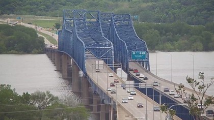 Peoria - McClugage Bridge, Illinois (USA) - Webcams