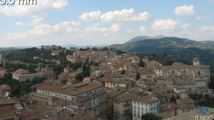 Perugia - Panoramic view, Italy - Webcams