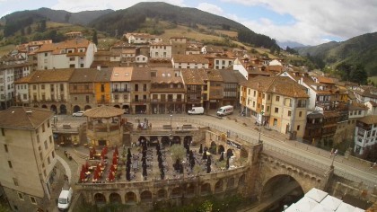 Potes - Panoramic view, Spain - Webcams