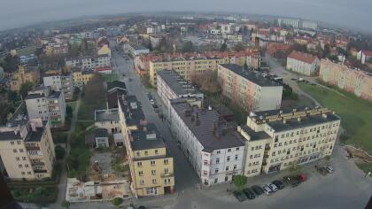 Ratusz, Panorama miasta, Strzelin - kamery internetowe, webcams
