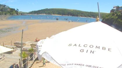 Salcombe - South Sands Beach, United Kingdom - Webcams