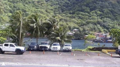 Tutuila - Pago Pago Harbor - Container Terminal, Samoa - Webcams