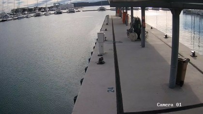 Seget Donji - Marina Baotić - Boat gas station, Croatia - Webcams