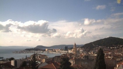 Split - Panorama wybrzeża, Chorwacja - kamery internetowe, webcams