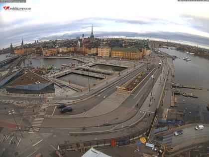 Stockholm - Slussen, Gamla stan, Sweden - Webcams