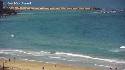 Tel Aviv - Charles Clore Beach, Israel - Webcams