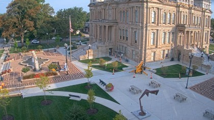 Troy - Historical Courthouse, Ohio (USA) - Webcams