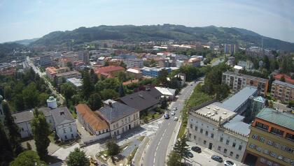 Vsetín - Panoramic view, Czech Republic - Webcams