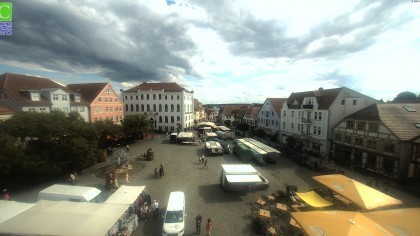 Waren (Müritz) - Neuer Markt, Stadthafen, Germany - Webcams