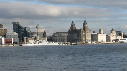 Liverpool - Waterfront on the River Mersey, United Kingdom - Webcams